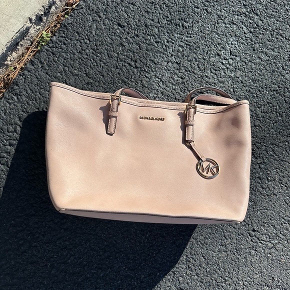 Michael Kors | Bags | Light Pink Mk Tote Bag | Poshmark